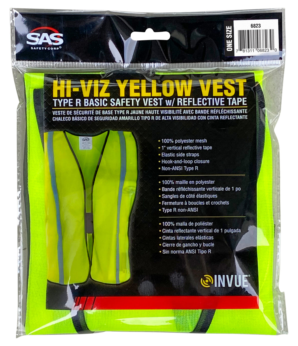 Basic Safety Vest - 1 per pack – BPS Coupa Punch Out
